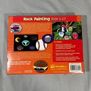 Mud Puddle inc. | Office | Mud Puddle Rock Painting Book Kit Diy Stone ...